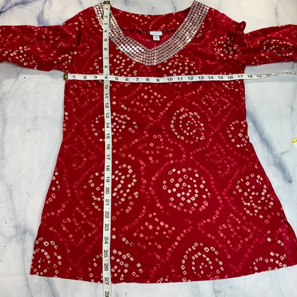 Calypso St. Barth | Tops | Calypso St Barth For Target Red Sequined ...
